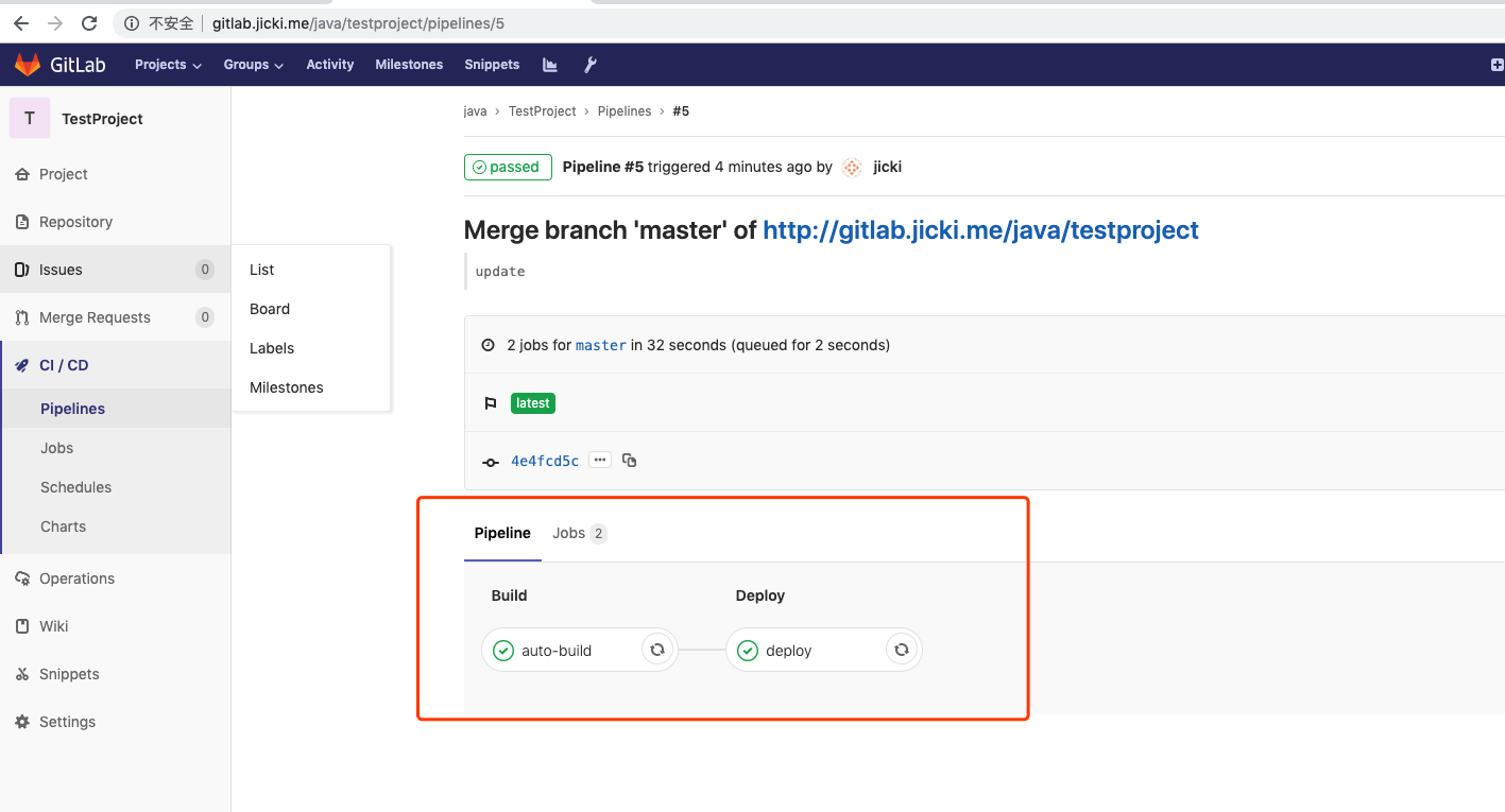 GitLab CI/CD Docker - 小炒肉
